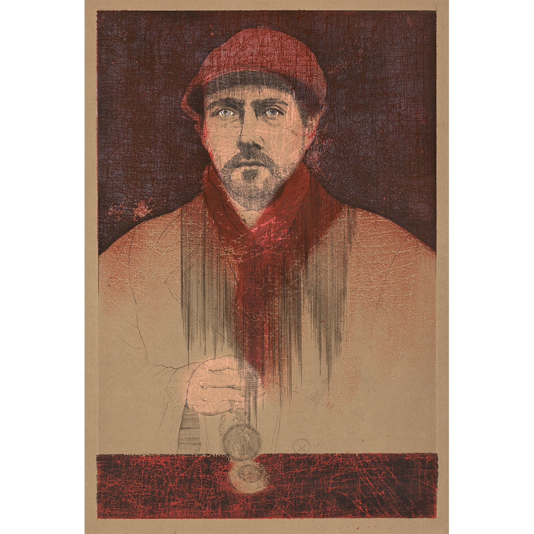 Adam Rake Mixed Media Intaglio Printmaking | Faust Gallery