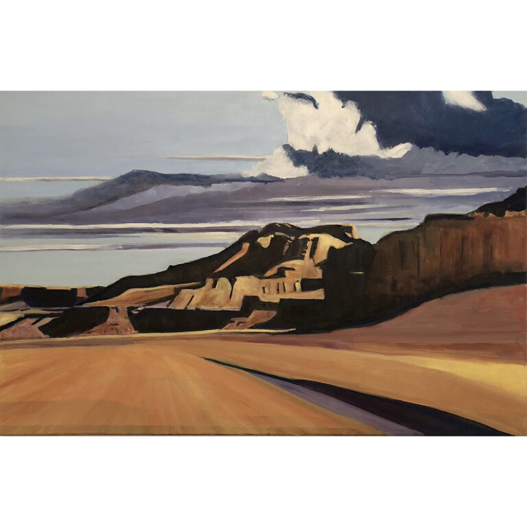 Steve Latimer "Marble Canyon Shadows" Oil On Canvas Painting - Faust ...