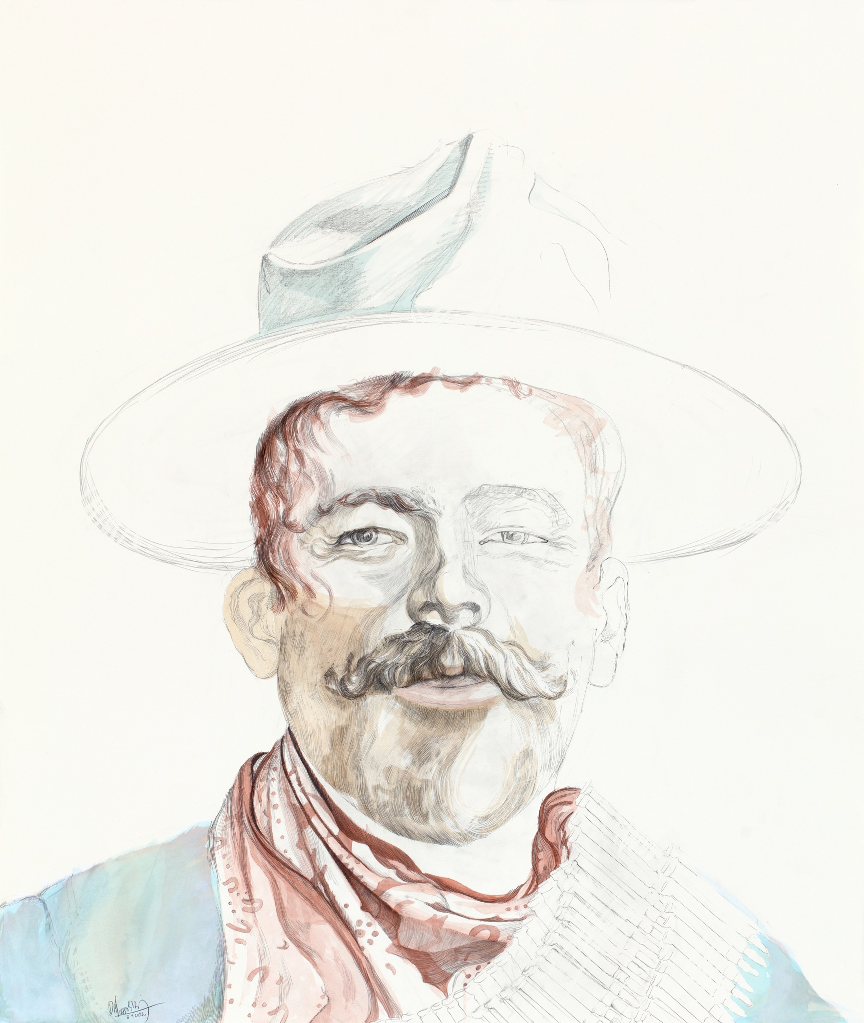 Pancho Villa Sketch